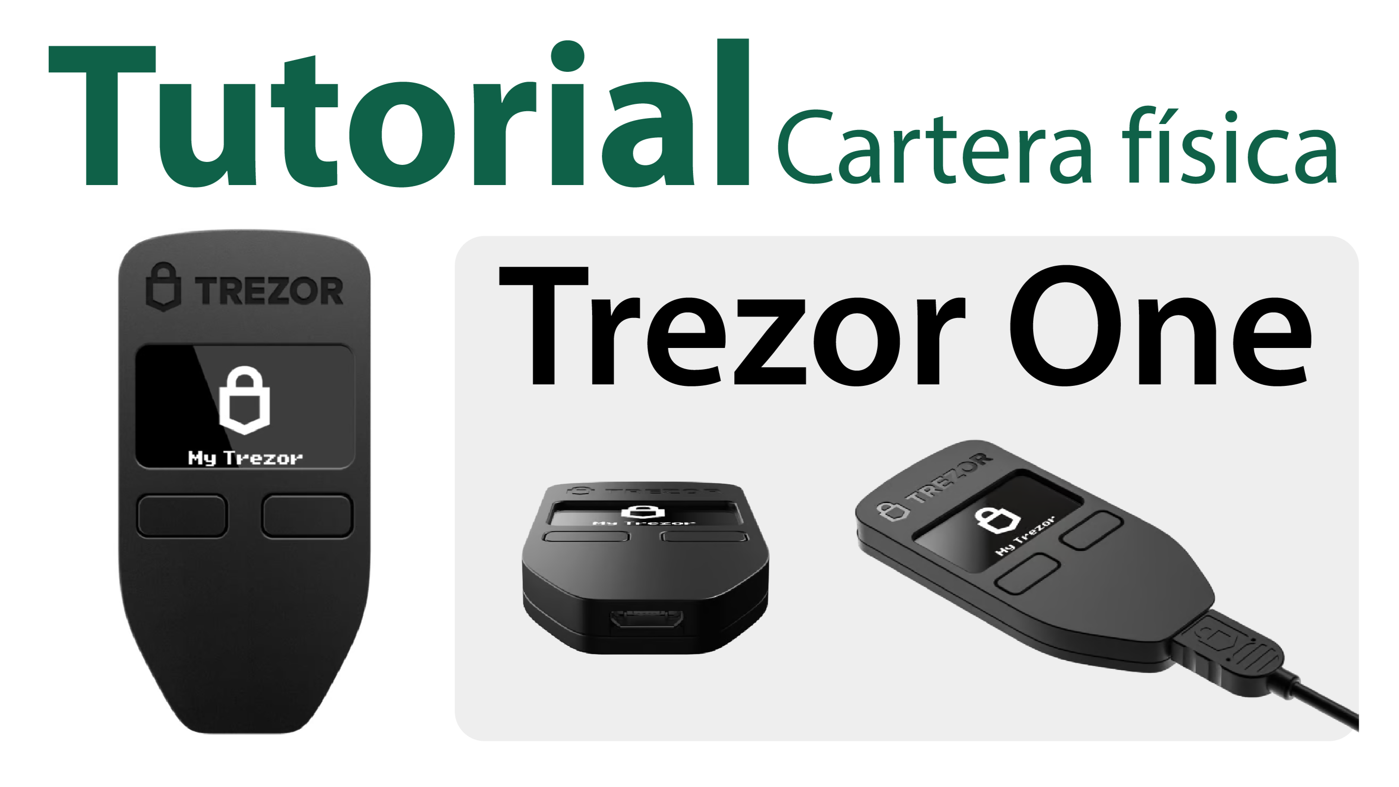 Qué es y cómo funciona el Trezor One (tutorial) - Bitcoin y criptos
