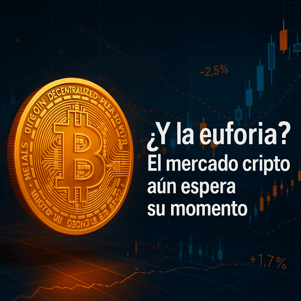 ¿Y la euforia? Cuatro métricas revelan que el mercado cripto aún no ha explotado - Bitcoin y Criptos