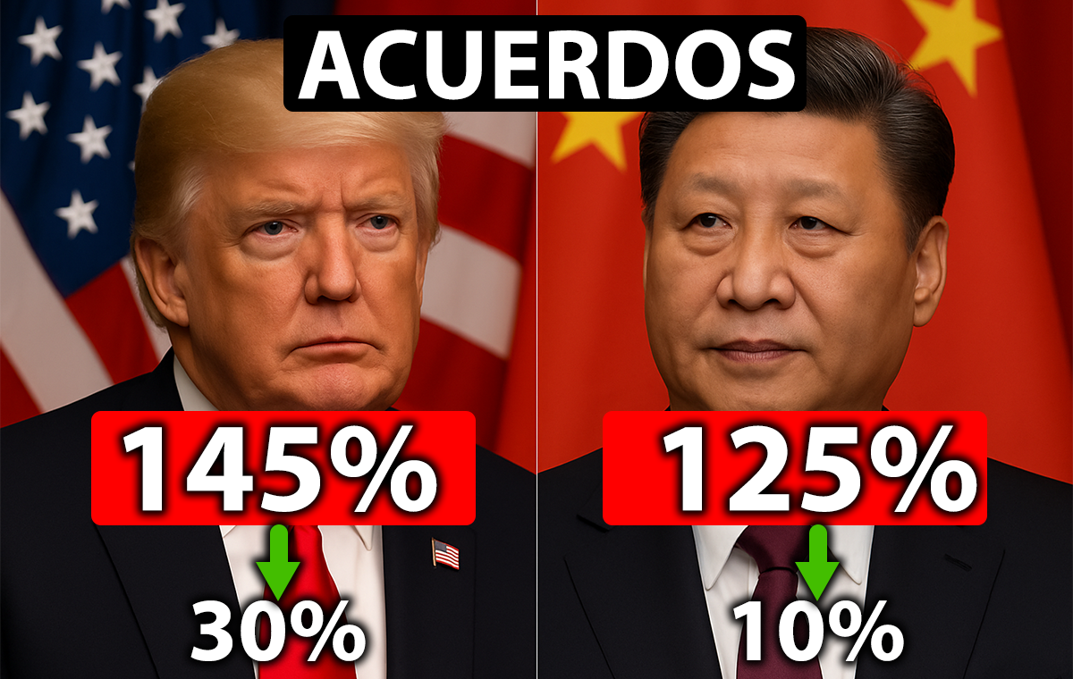 Tregua de aranceles 90 días entre EE.UU. y China